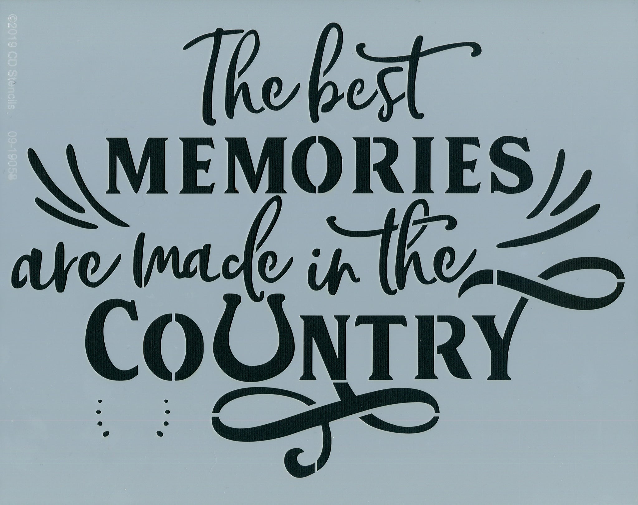 Country Memories | CD Stencils